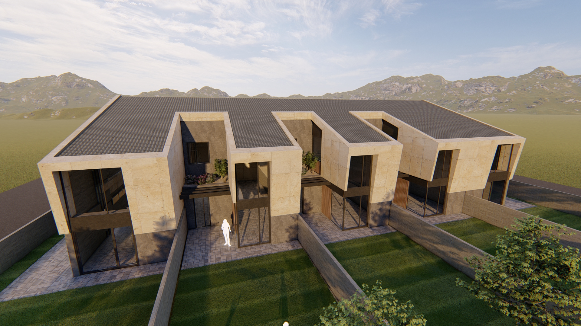 Diferencias entre un chalet adosado y un chalet pareado - UPHOUSE